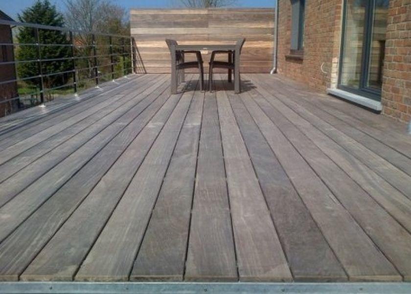 Terrasplanken TALI 1 zijde glad/ 1 zijde antislip 25 x 145 prijs per lm ...